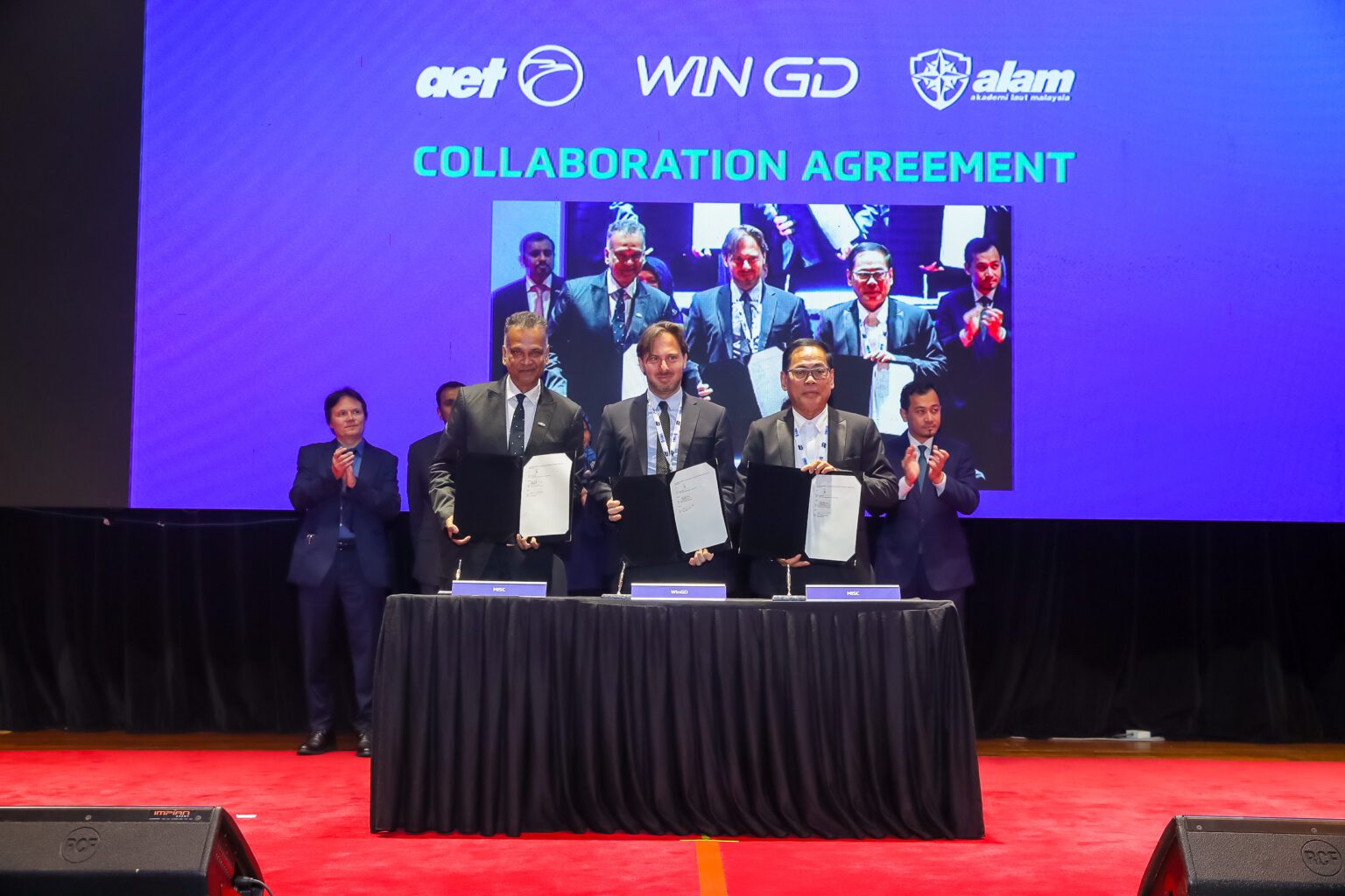 WinGD and AET sign training collaboration deal for ammonia engines ...