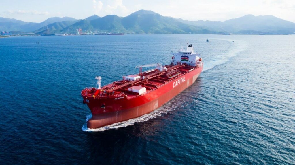 Capital got the newbuild MR tanker "Akrisios" delivered | Tankers ...