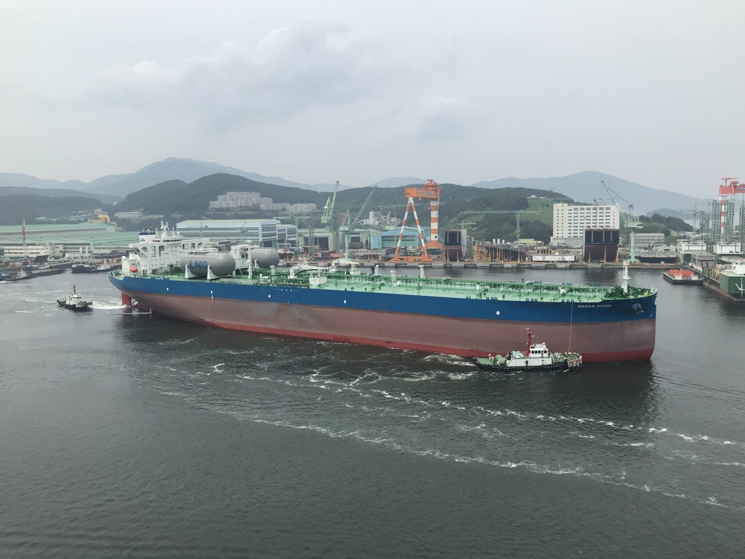 Forth Dual-fuel VLCC Delivered to Maran Tankers Management | Shipyard ...