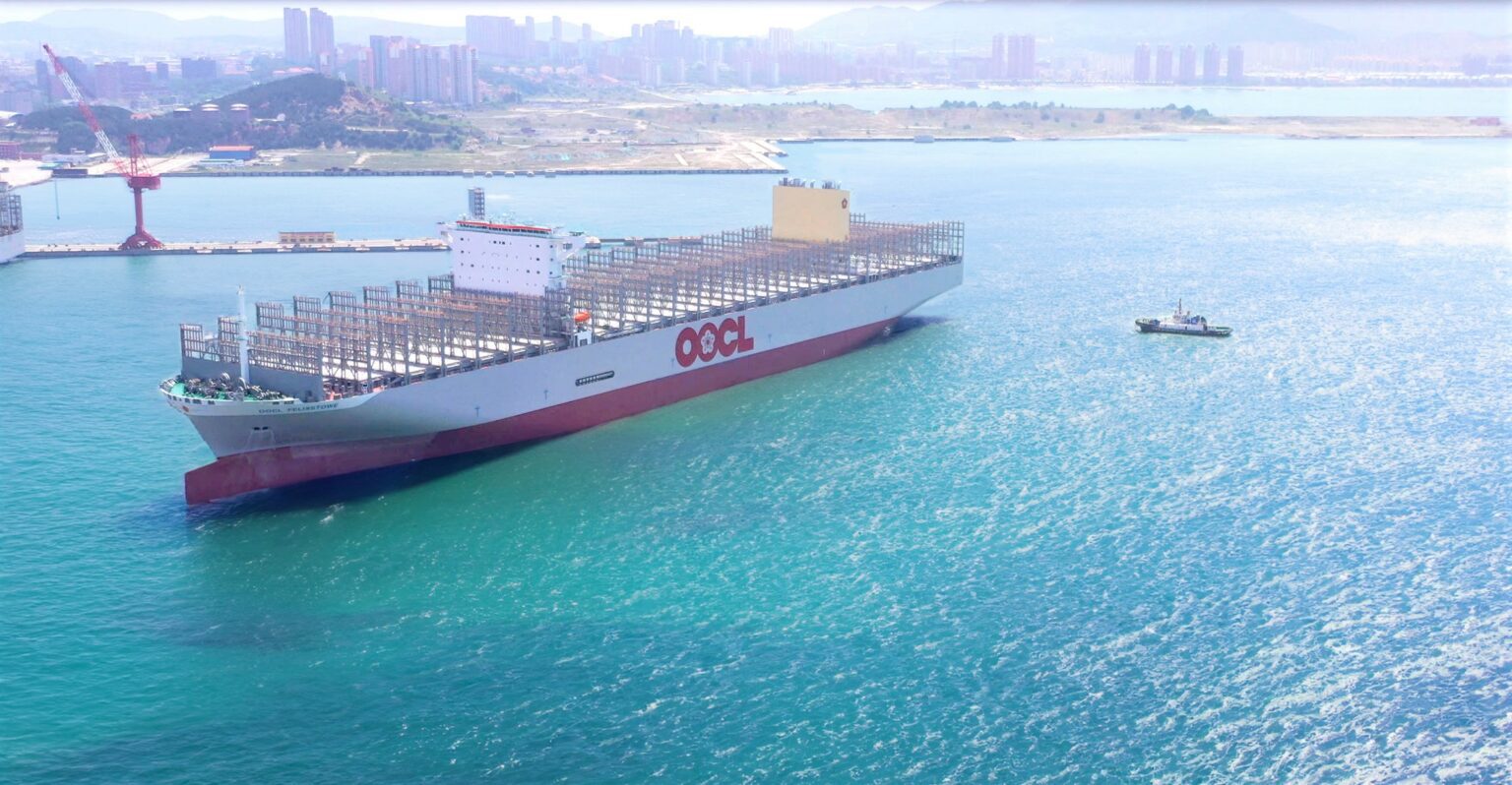 Forth OOCL Mega Container Vessel Named “OOCL Felixstowe” | Container news | Shipping Telegraph