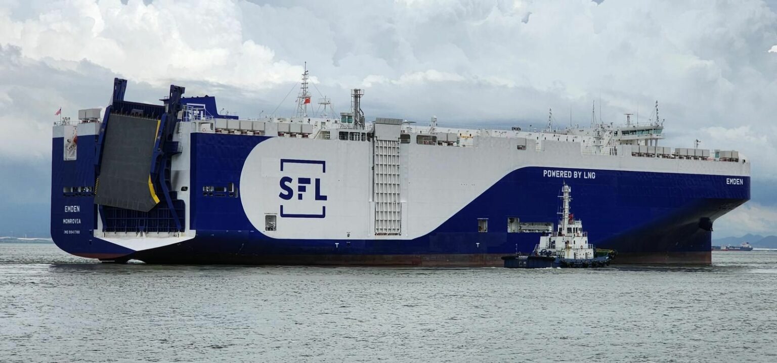 SFL welcomes LNG-powered PCTC from Guangzhou Shipbuilding | Shipyard ...