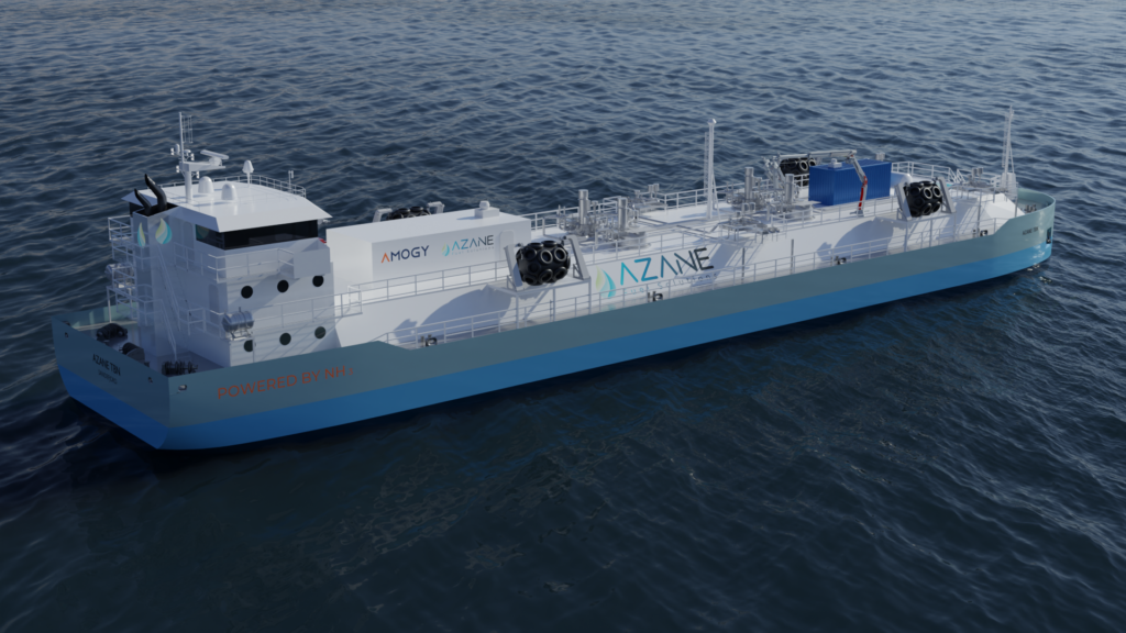 Azane and Amogy seal ammonia bunker vessel design deal ...