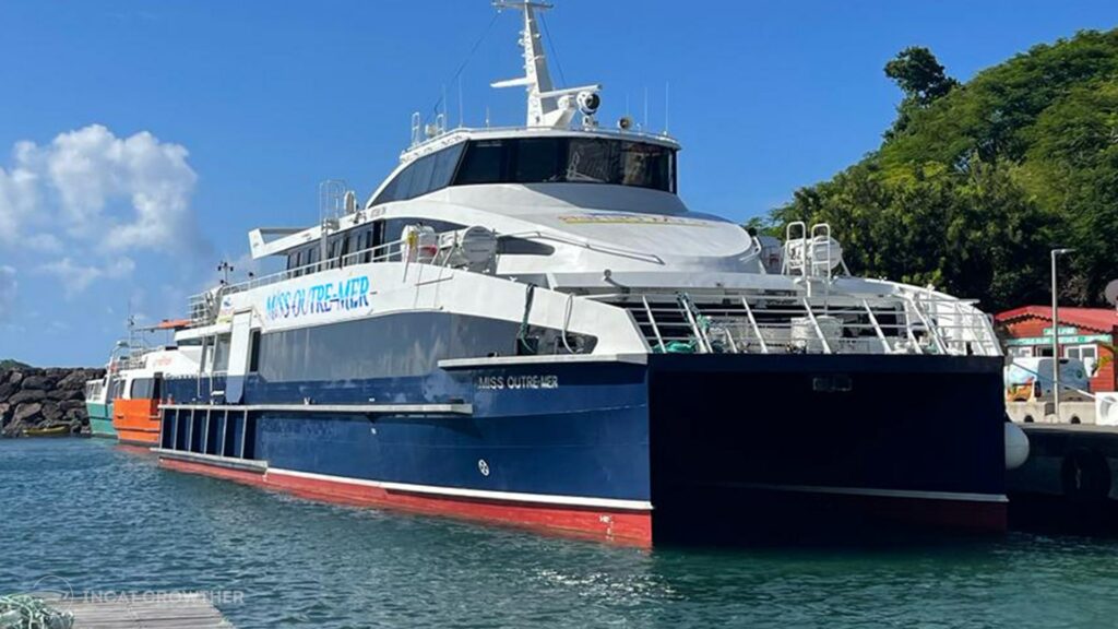 Incat Crowther Delivers High-speed Catamaran "Miss Outre-Mer ...