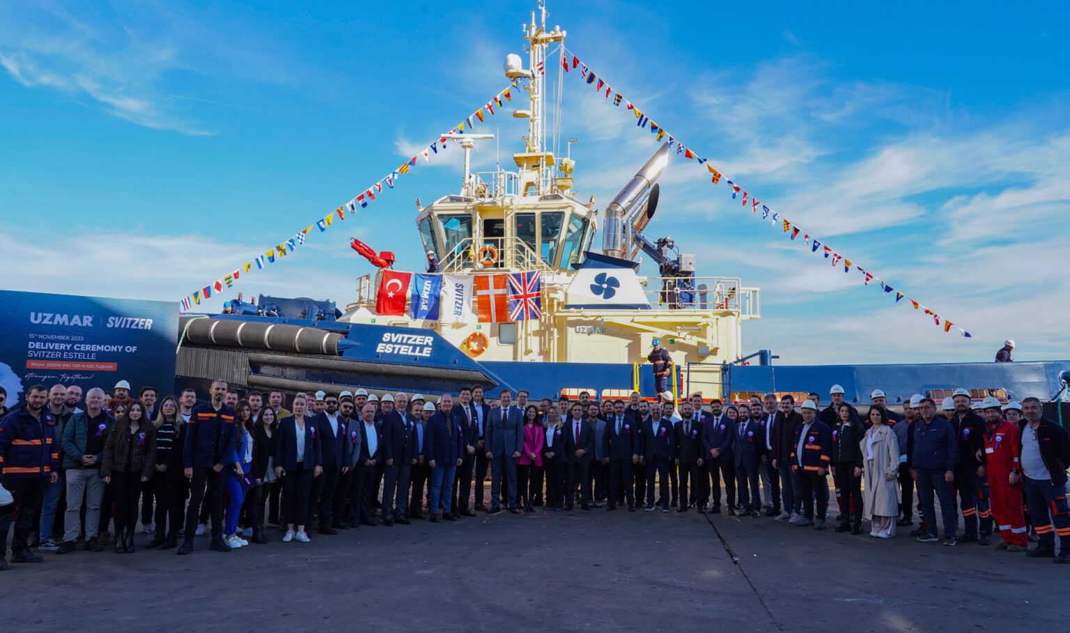 Uzmar Delivers Tug "Svitzer Estelle" For Work In Port Of London ...