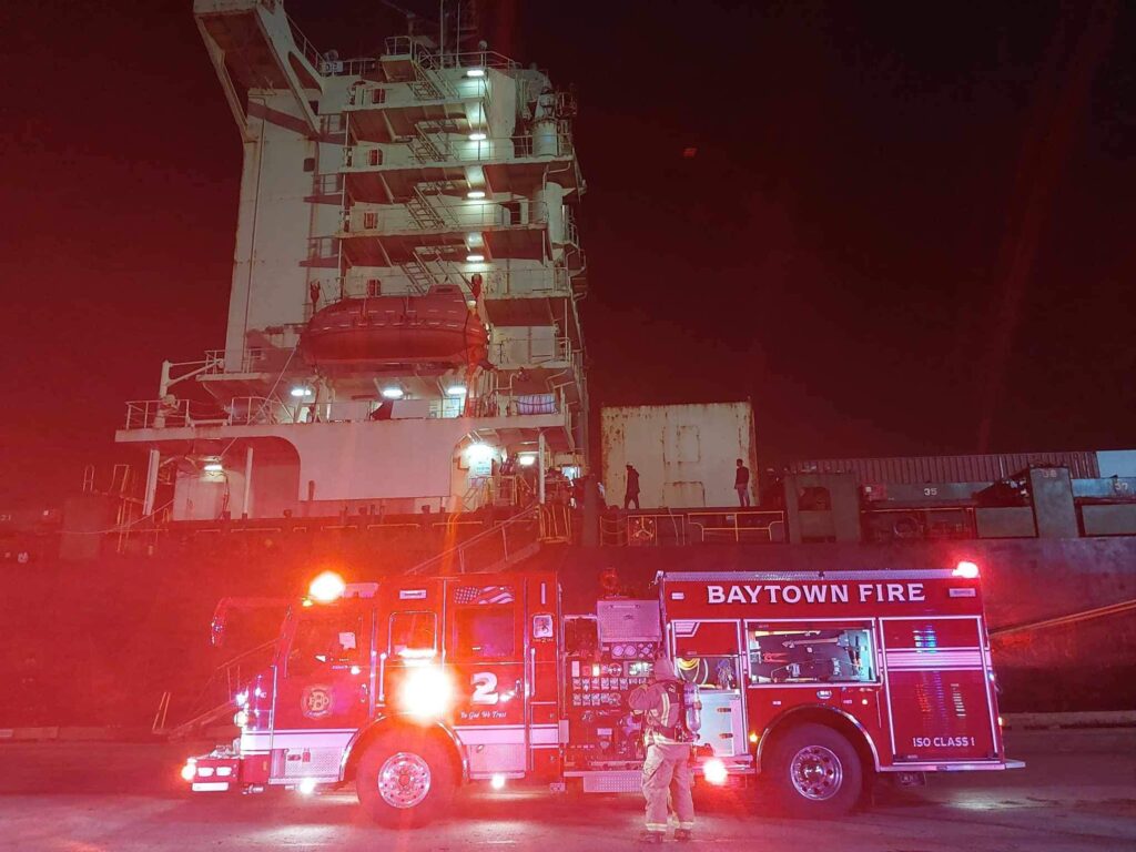 Two seafarers died and one hurt in containership fire at Port Houston ...