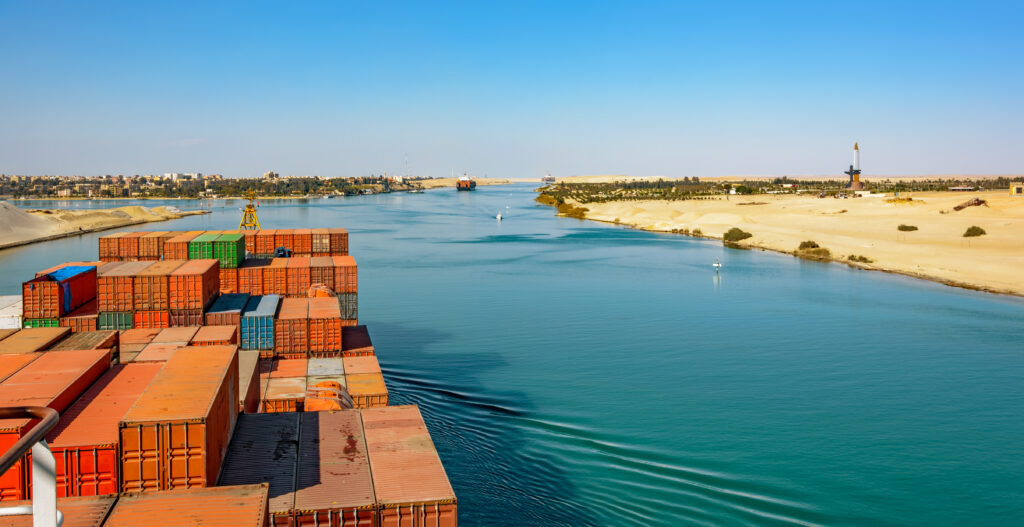 Crew rescued after explosion and fire on boxship in Red Sea | Container ...