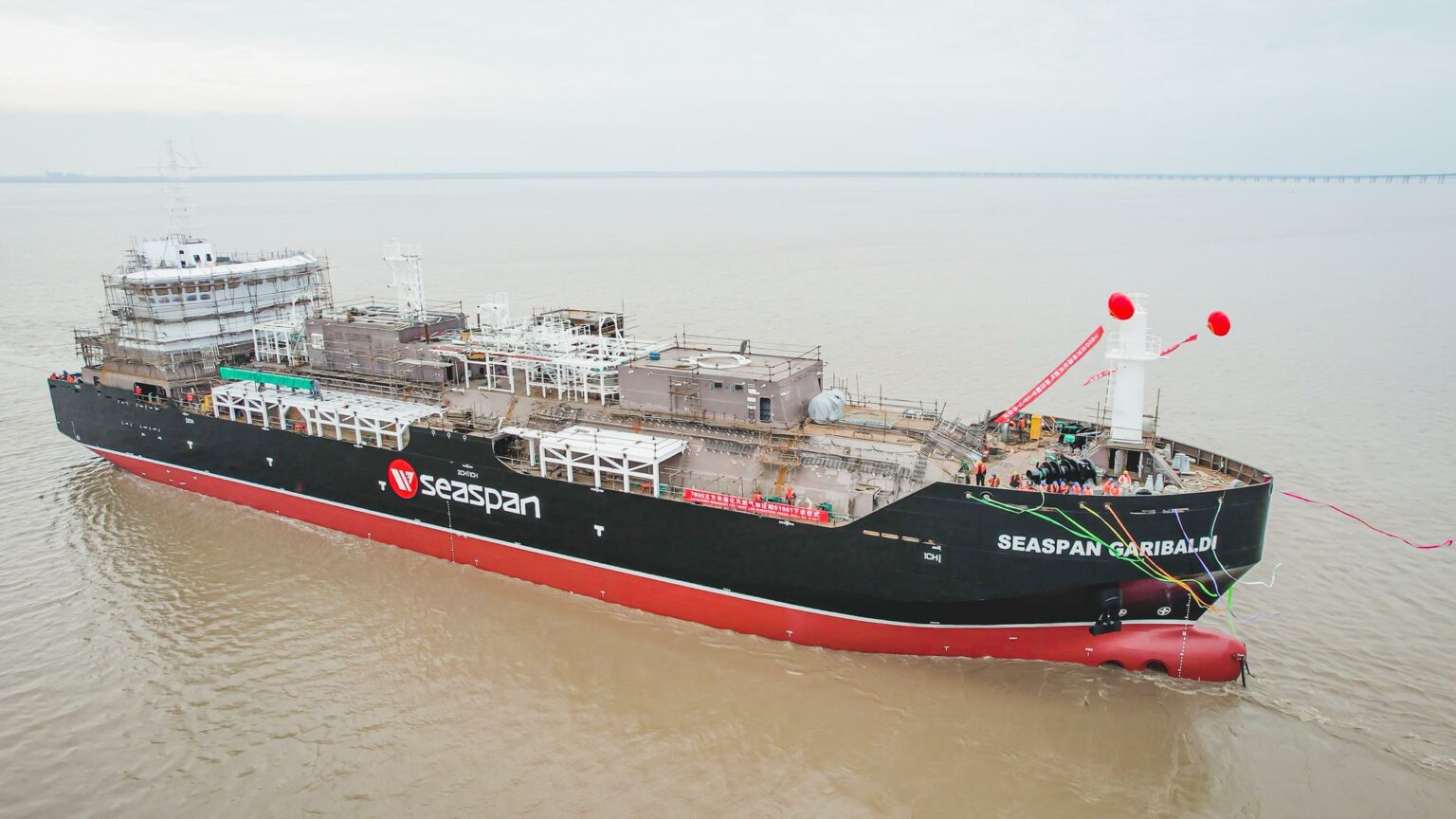 First LNG Bunkering Vessel Launched For Seaspan | Shipyard news ...