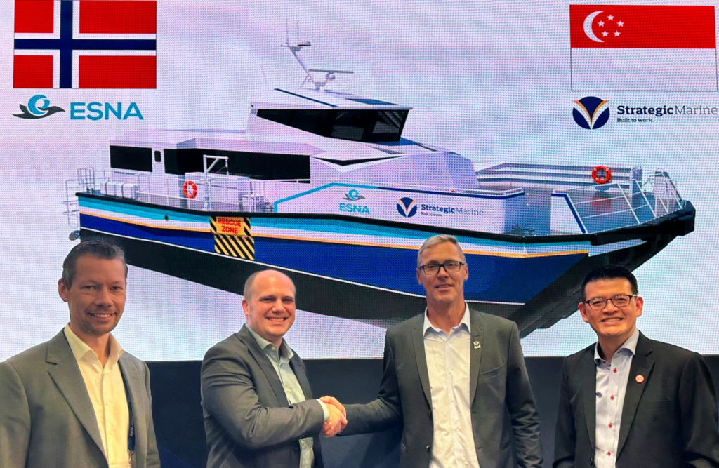 ESNA, Strategic Marine develop surface effect ship CTV for offshore ...