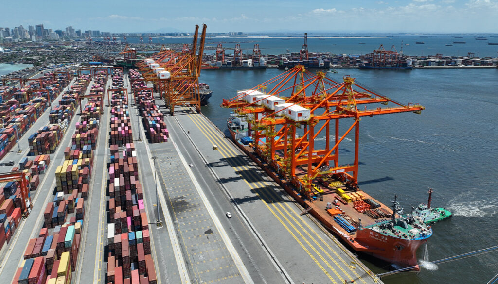 Next-Generation Container Cranes Delivered To ICTSI Manila | Port news ...