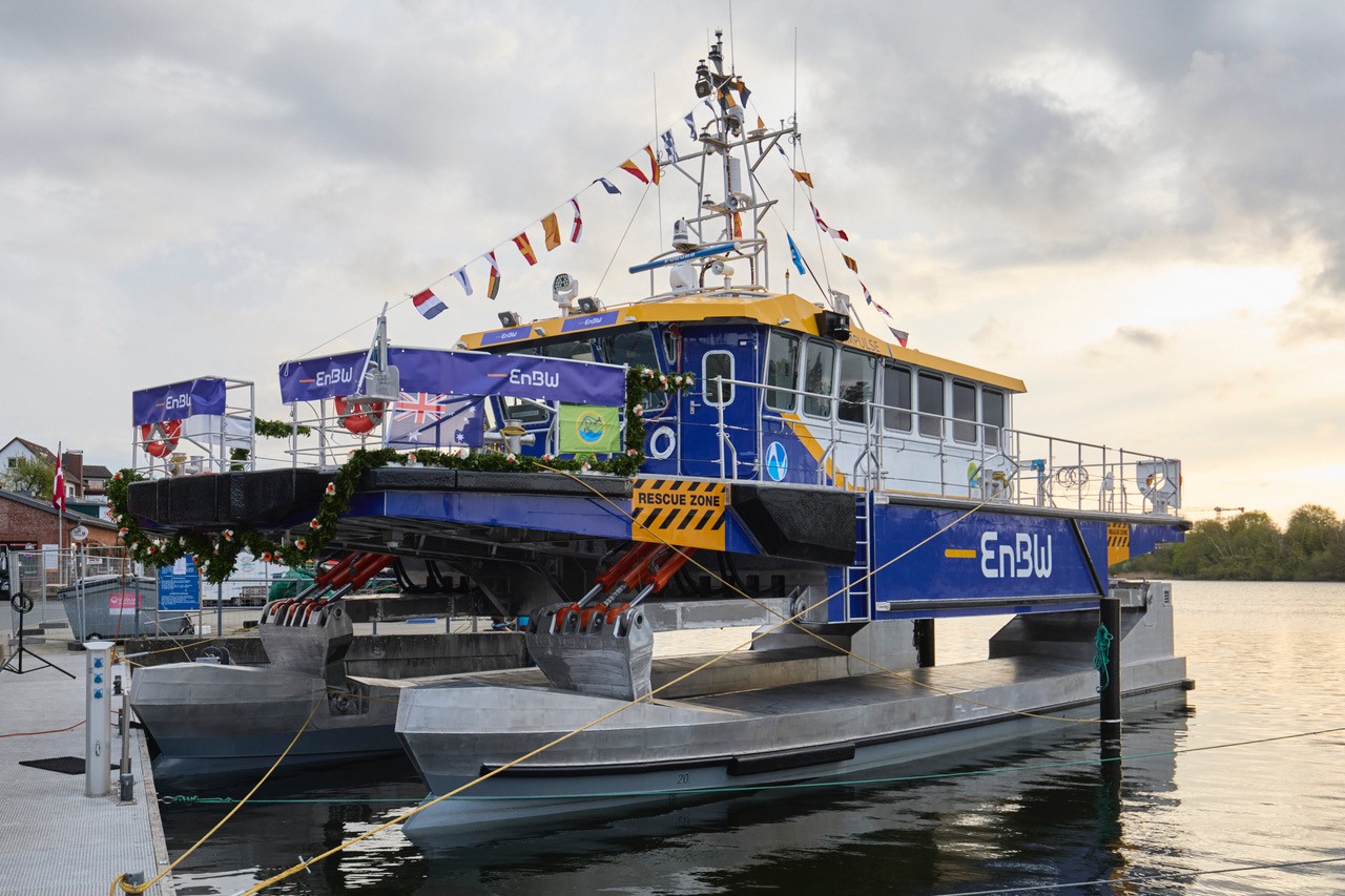 EnBW And Wallaby Boats Christens New Offshore Crew Transfer Vessel ...