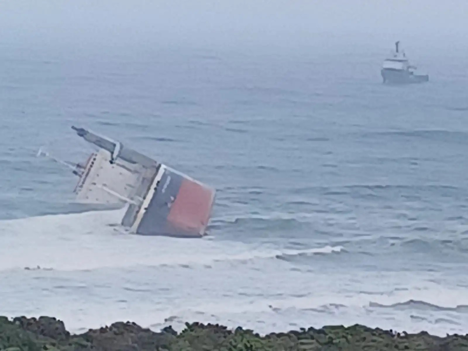 Salvage of grounded cargo ship on Cape’s west coast underway | Ship ...