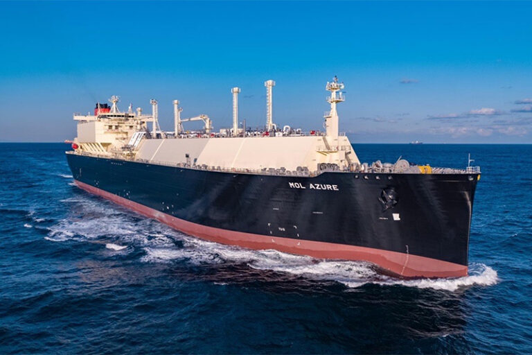 MOL’s New LNG Carrier Chartered to TotalEnergies Named Azure | Shipyard ...