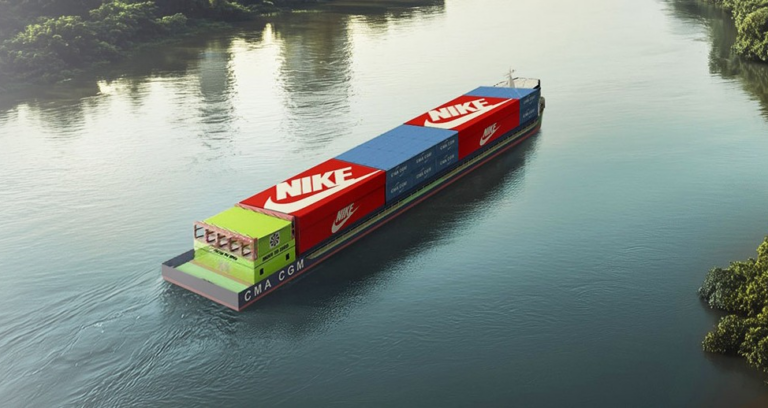 CMA CGM Launches First 100% Electric River Barge with NIKE in Vietnam ...