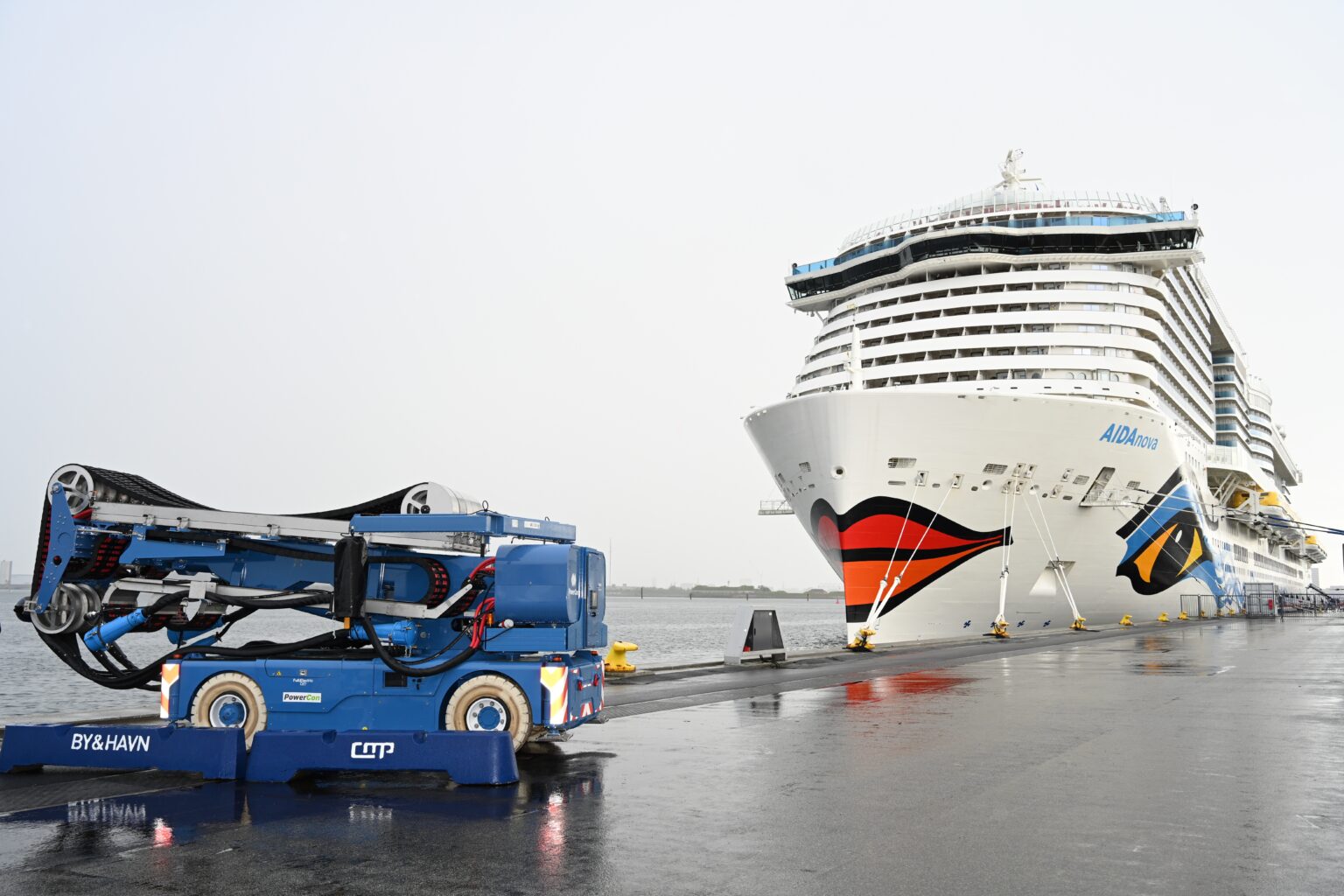 Denmark’s King Frederik X inaugurates Copenhagen's cruise shore power ...