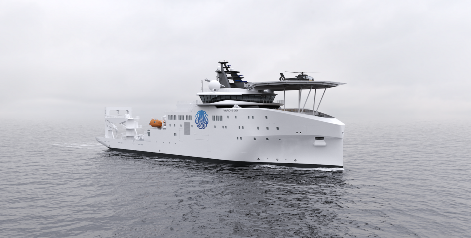 Inkfish orders modern research vessel at Vard | Shipyard news ...
