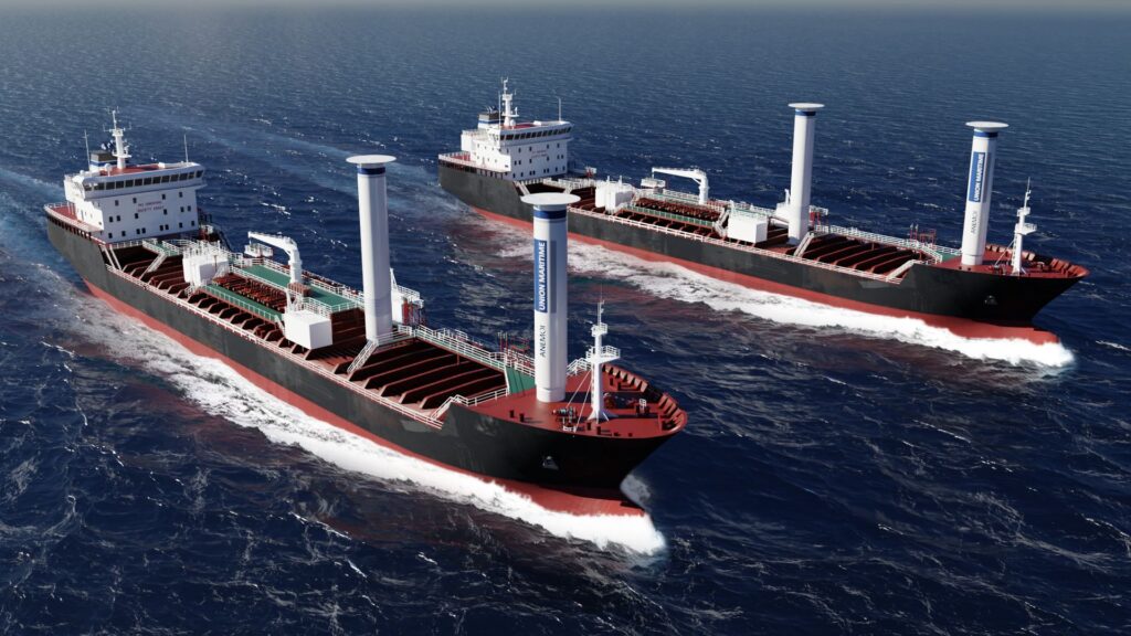 Union Maritime selects Anemoi rotor sails for newbuild tanker pair ...