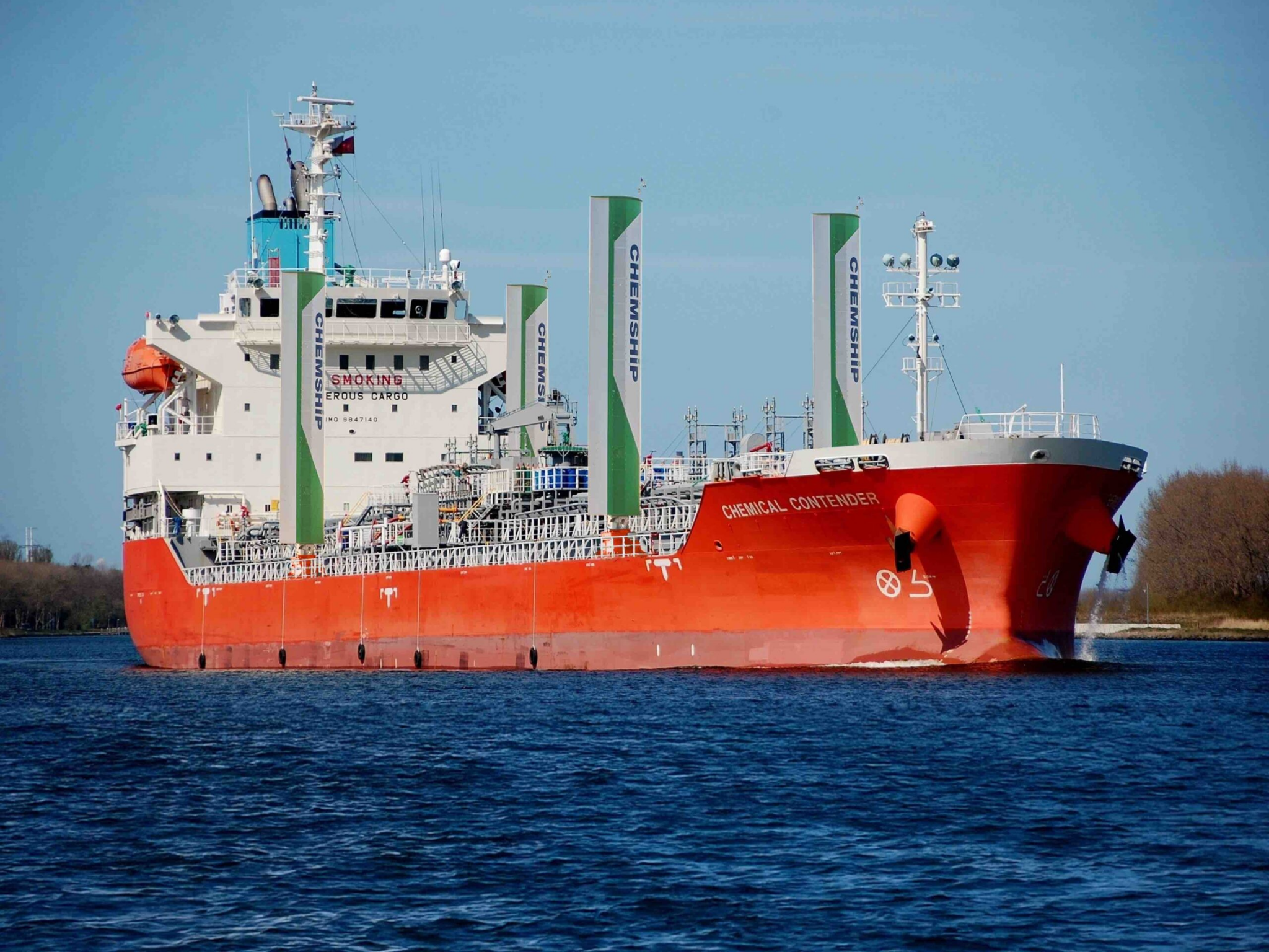 Chemship orders Econowind’s VentoFoils for two chemical tankers | Ship ...