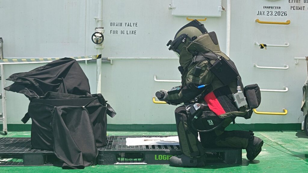 Unexploded missile warhead recovered from Greek tanker off Kochi ...